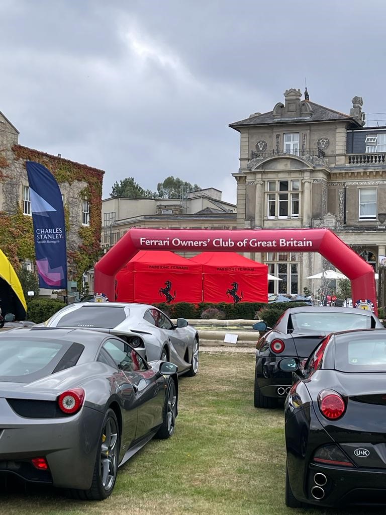 The Ferrari Owners’ Club Summer Garden Party | Chartwell Ferrari Bodyshop